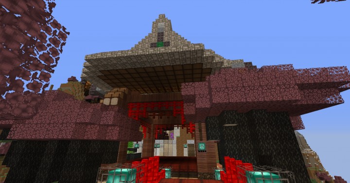 Mountain Tranquility Shrine Minecraft Map