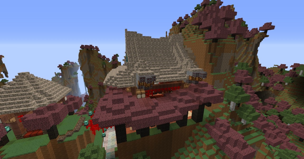 Mountain Tranquility Shrine Minecraft Map