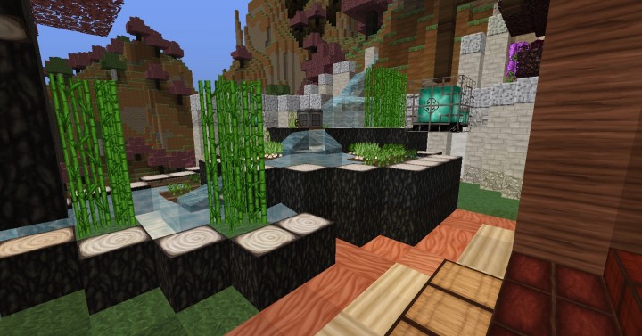 Mountain Tranquility Shrine Minecraft Map