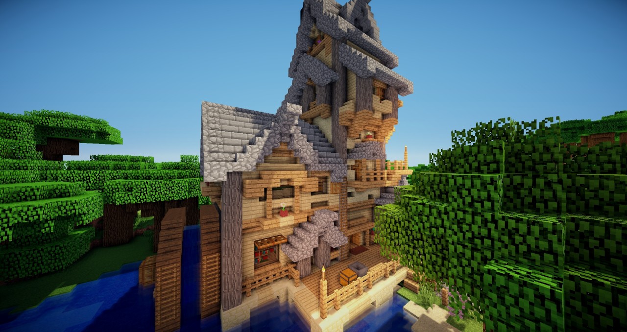 River House Timelapse Minecraft Map