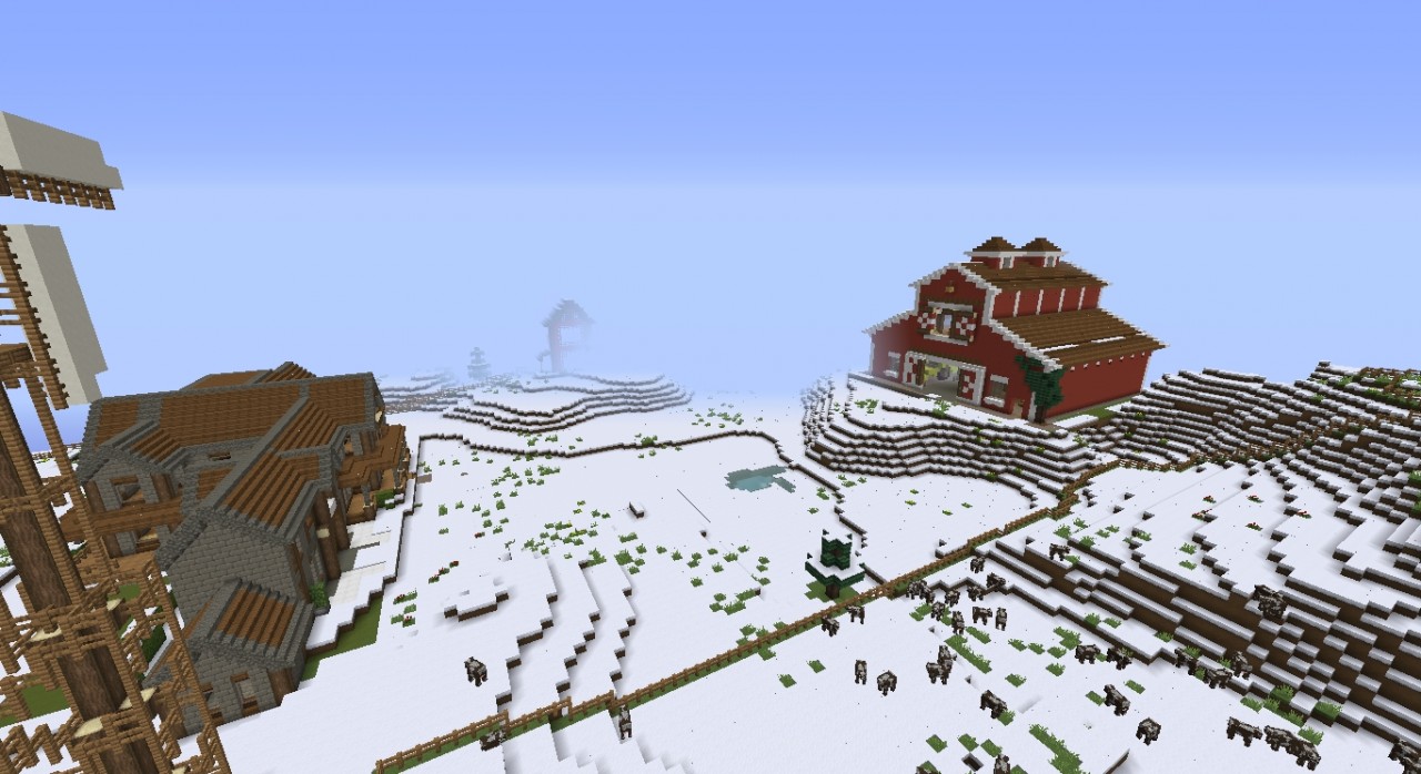 Cattle Ranch Minecraft Map