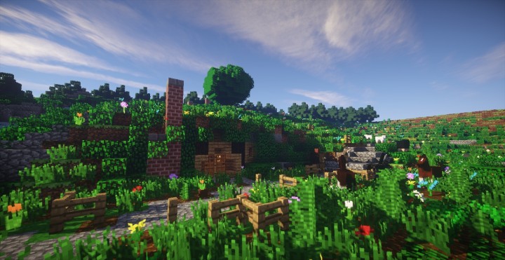 The hobbit (Hobbiton) Minecraft Map