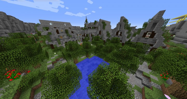 Hamlet - Minecraft CTF map Minecraft Map
