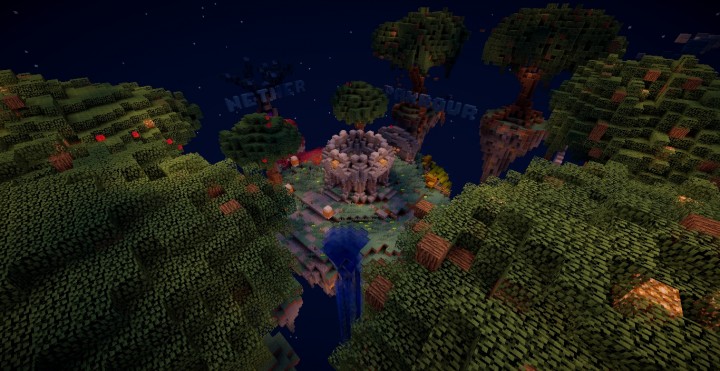 SkyBlock Spawn Minecraft Map