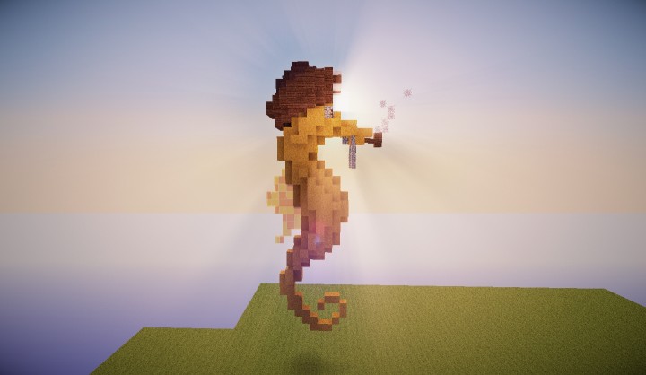 sea horse! Minecraft Map