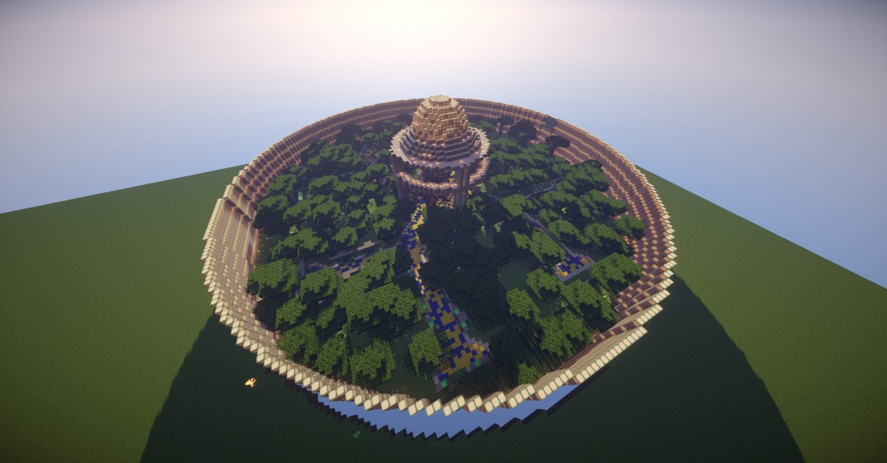 Epic Diorite Spawn server Minecraft Map