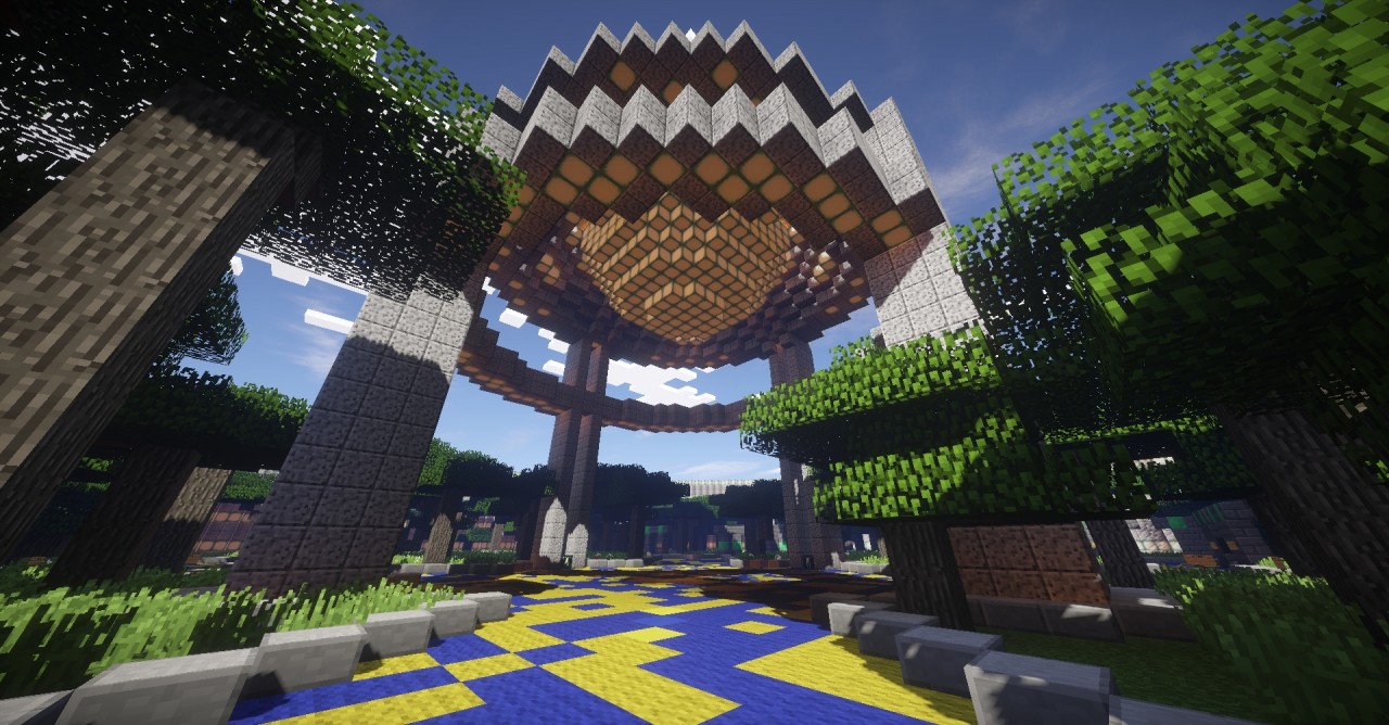 Epic Diorite Spawn server Minecraft Map