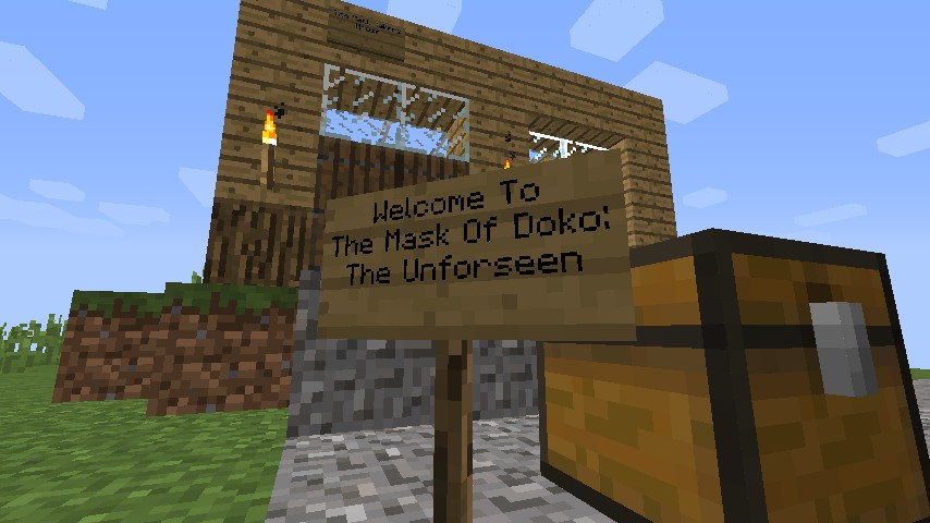 The Mask Of Doko: The Unforseen Minecraft Map