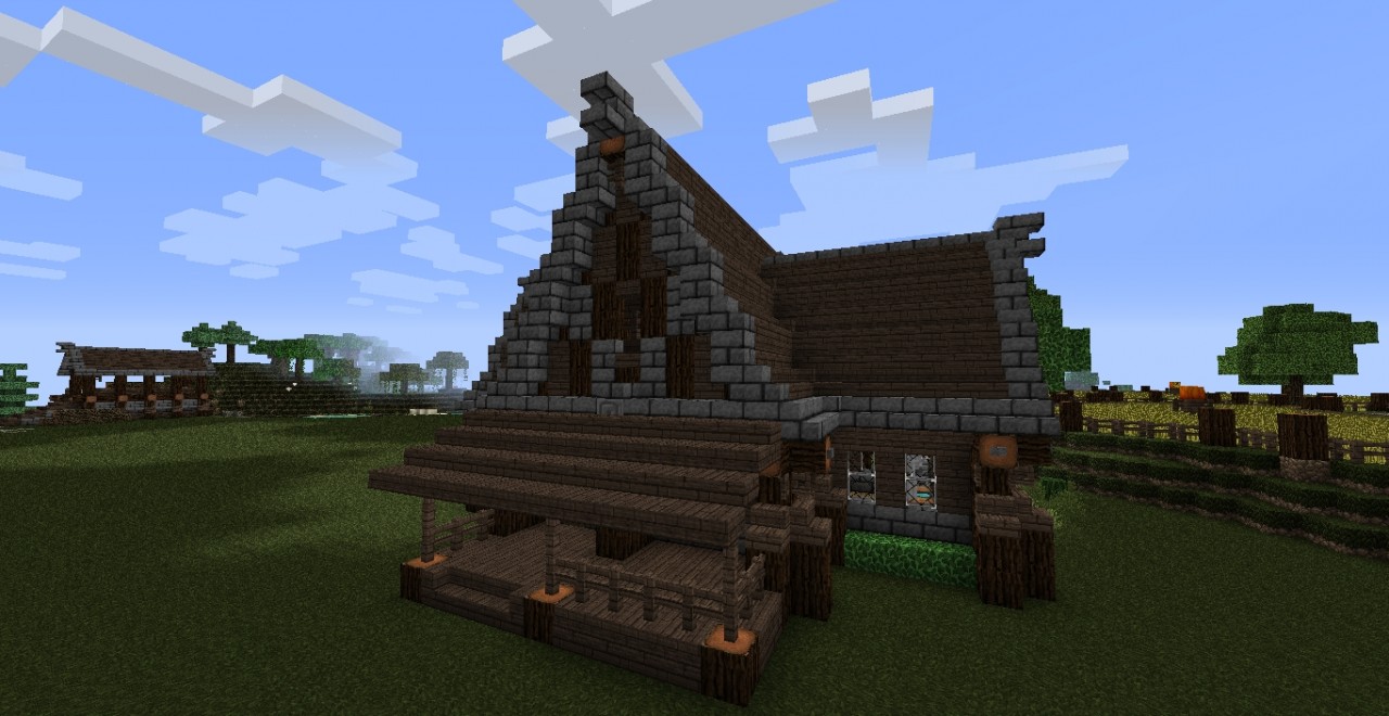 Rustic Farm House Minecraft Map