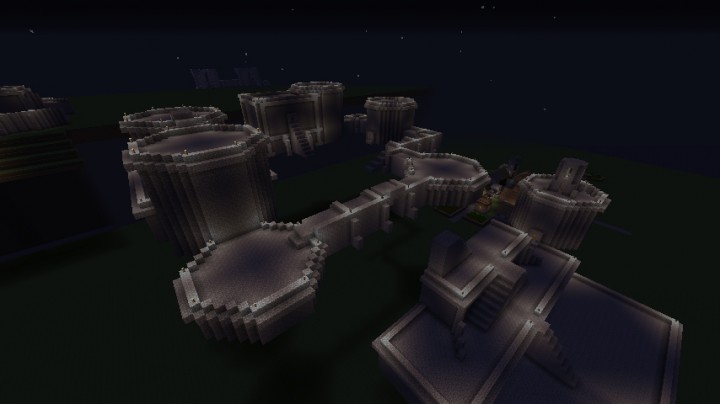 Skyrim:Fort Greymoor WIP Minecraft Map