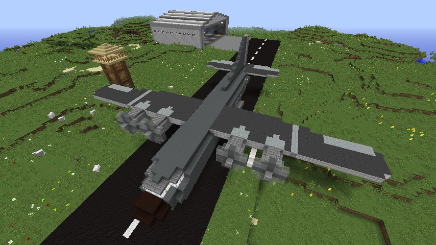 Lockheed AC-130 Gunship Minecraft Map