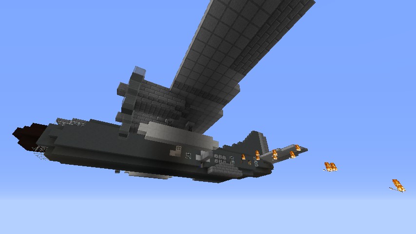 Lockheed AC-130 Gunship Minecraft Map