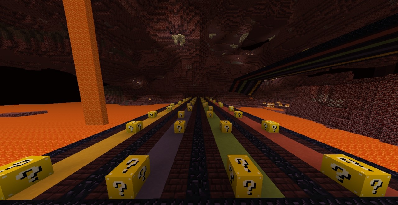 LUCKY EPIC RACE Minecraft Map