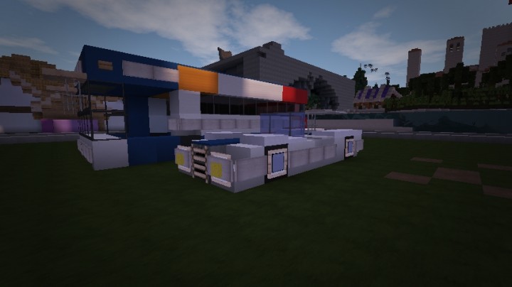 Minecraft car- AC Cobra Minecraft Map