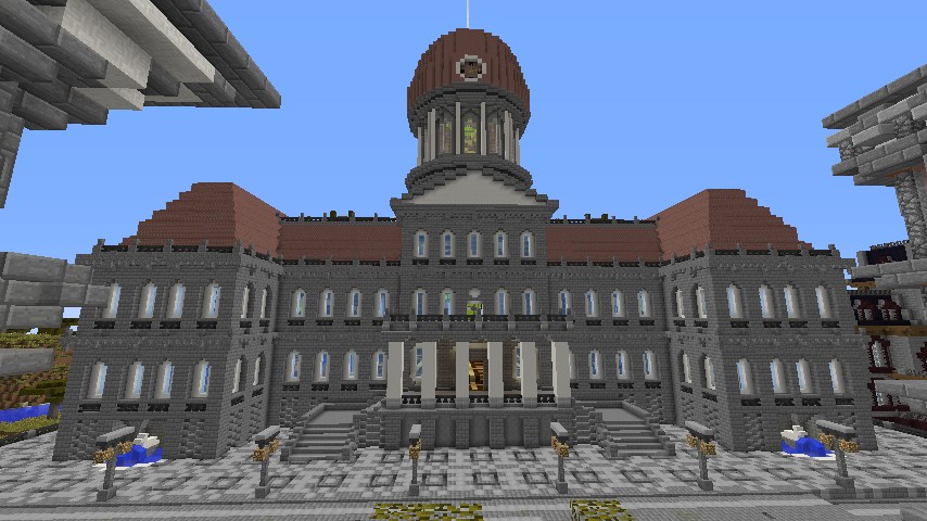 City Town hall Minecraft Map