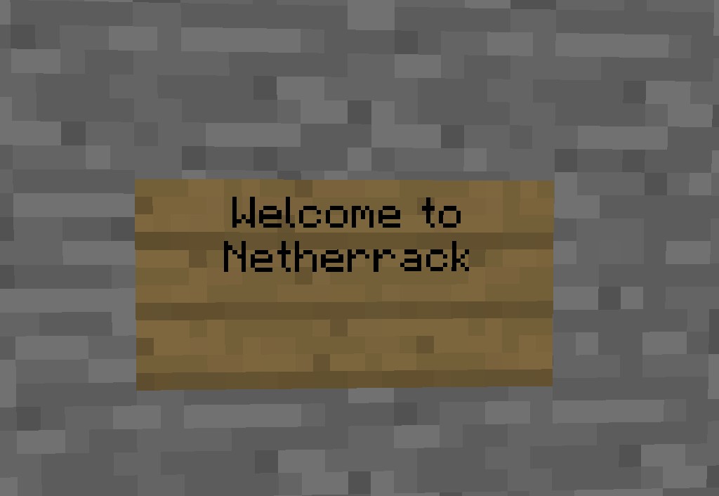 Netherrack Minecraft Map