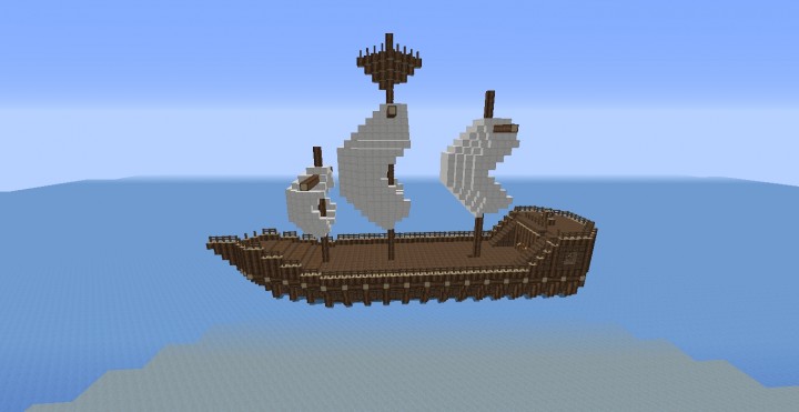 Medieval Ship Minecraft Map