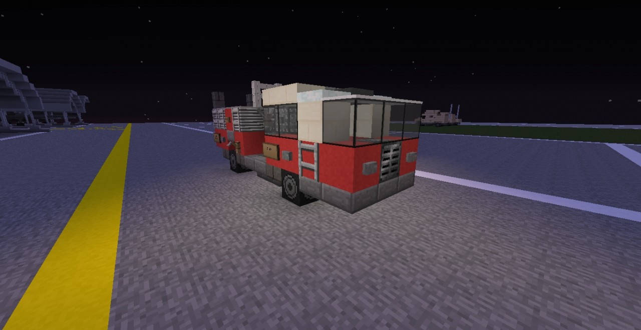 Fire Truck Minecraft Map
