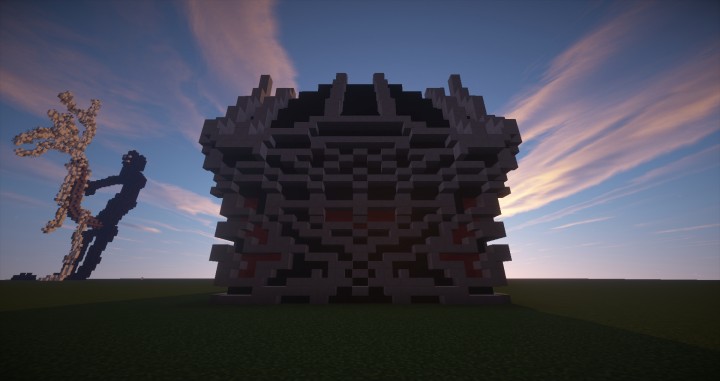 First Organic Structure House Minecraft Map