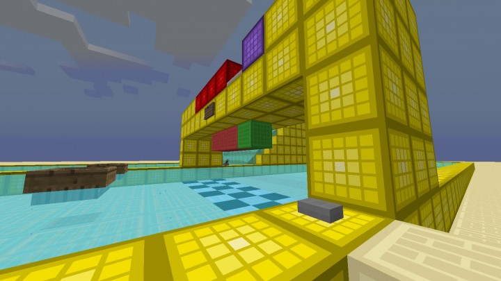 The Ultimate Water run by RediPlaysHD Minecraft Map