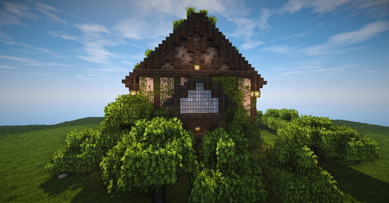 Realistic Tudor House Schematic Minecraft Map