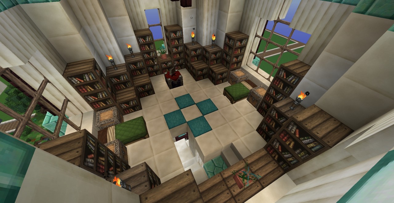 Wizards Tower with 4 Seasons Terra - Athion Apprentice Plot 1 Minecraft Map