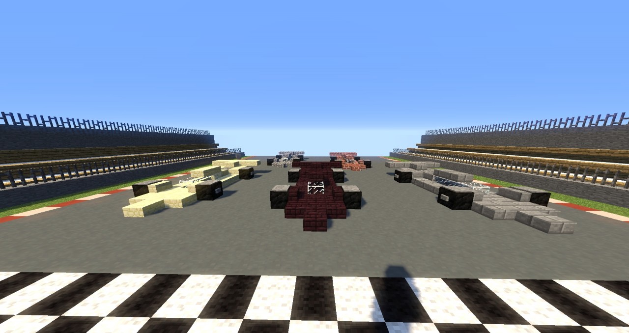 Formula 1 Race Minecraft Map