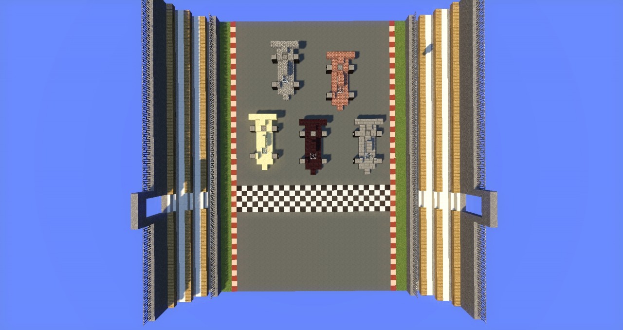 Formula 1 Race Minecraft Map
