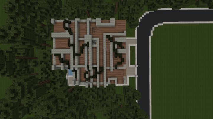 Modern Mansion Minecraft Map