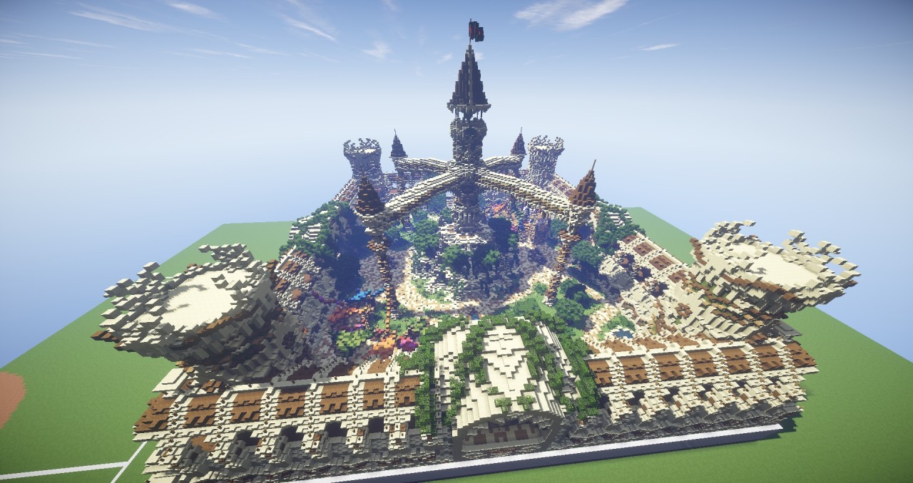 Spawn PVP/fac Minecraft Map