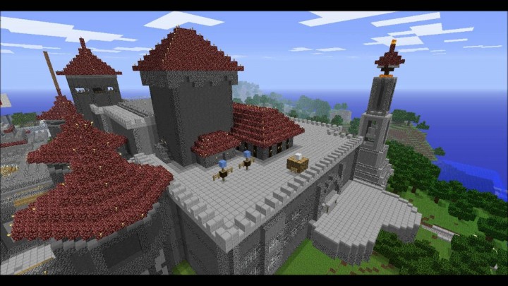 Zombie_Stevee's Majestic Castle Minecraft Map