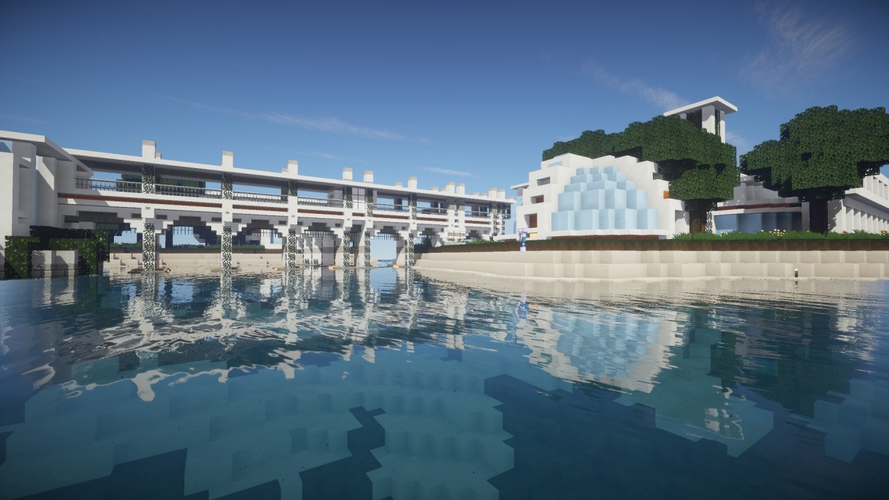 Modern Research Facility Minecraft Map