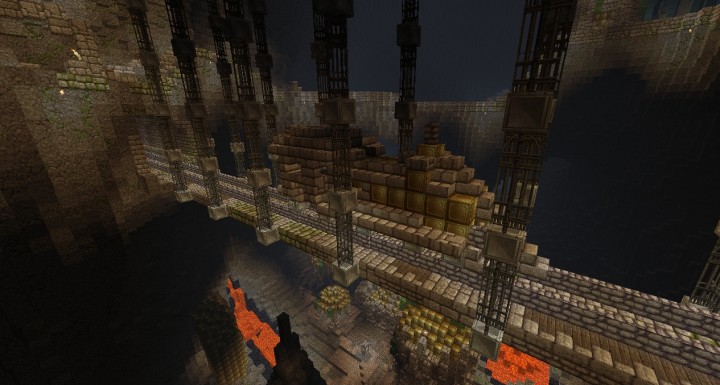 dwemer locomotive Minecraft Map