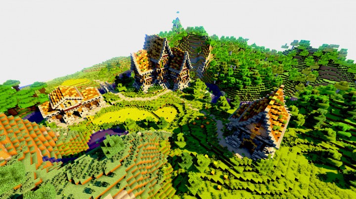 medieval farm Minecraft Map