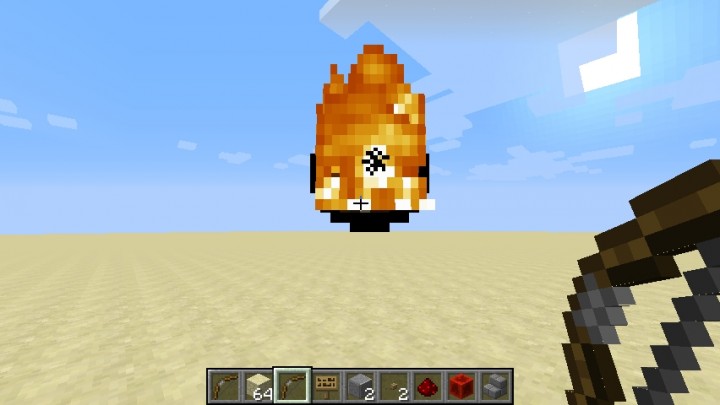 exlosive and fireball arrow Minecraft Map