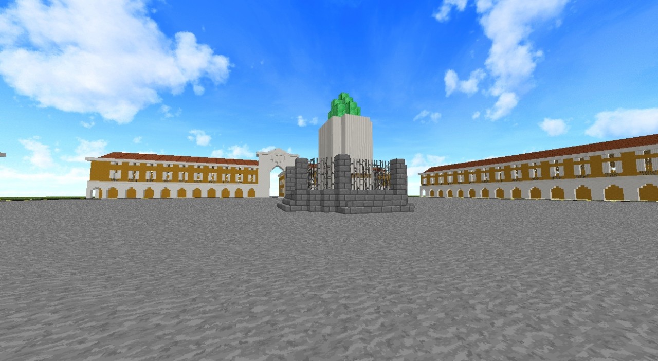 Lisbon - Terreiro do Paço/Praça do Comércio Minecraft Map