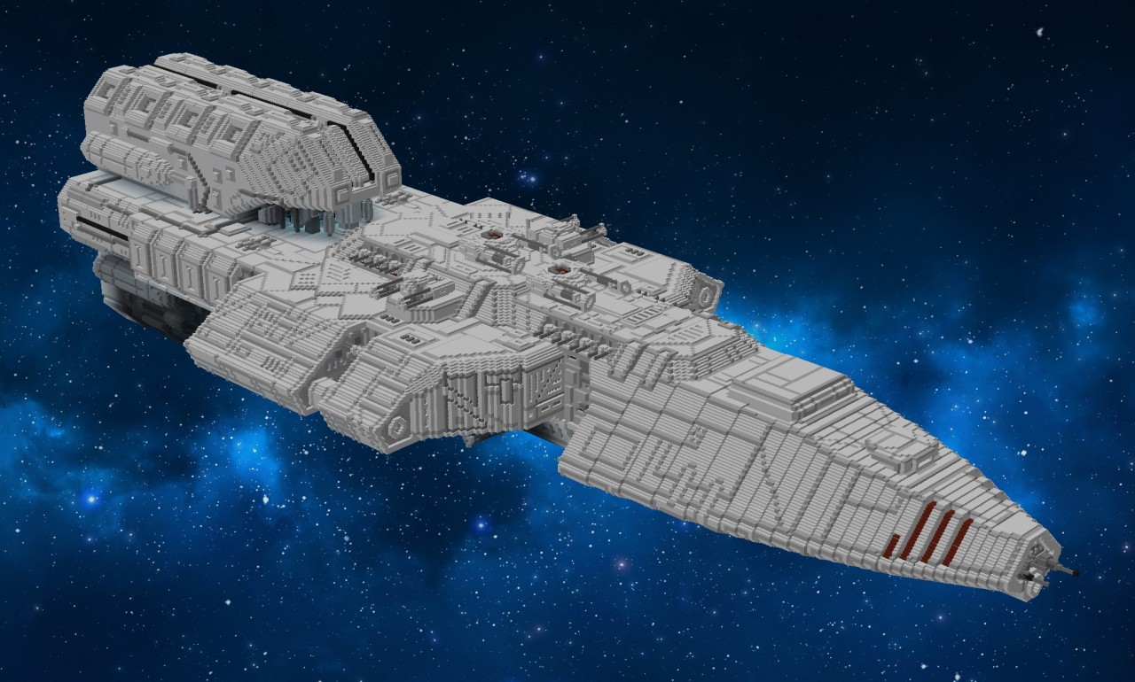 TTC: Guardian Class Light Cruiser Minecraft Map