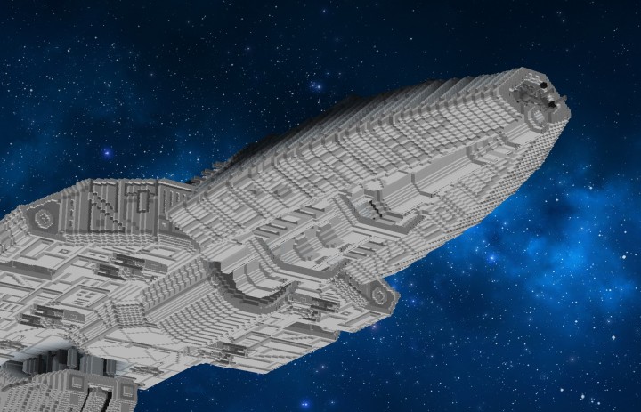 TTC: Guardian Class Light Cruiser Minecraft Map