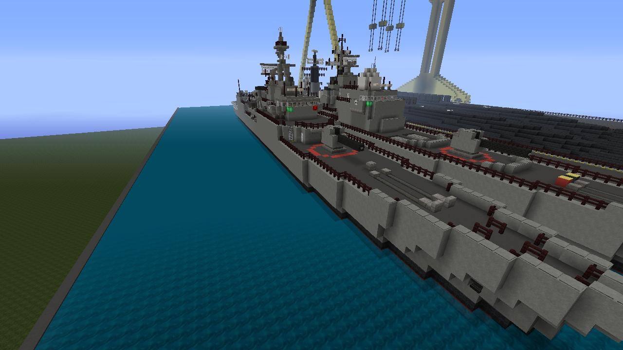 Hmas anzac australian navy warship Minecraft Map