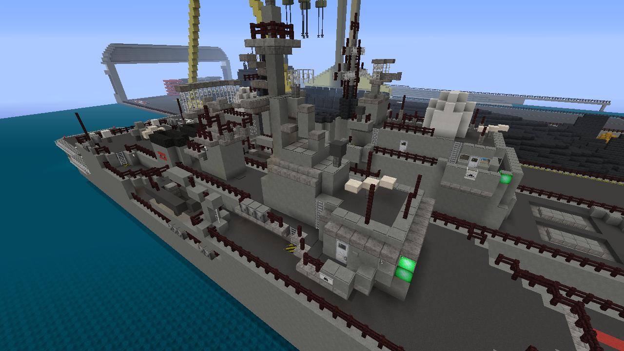 Hmas anzac australian navy warship Minecraft Map
