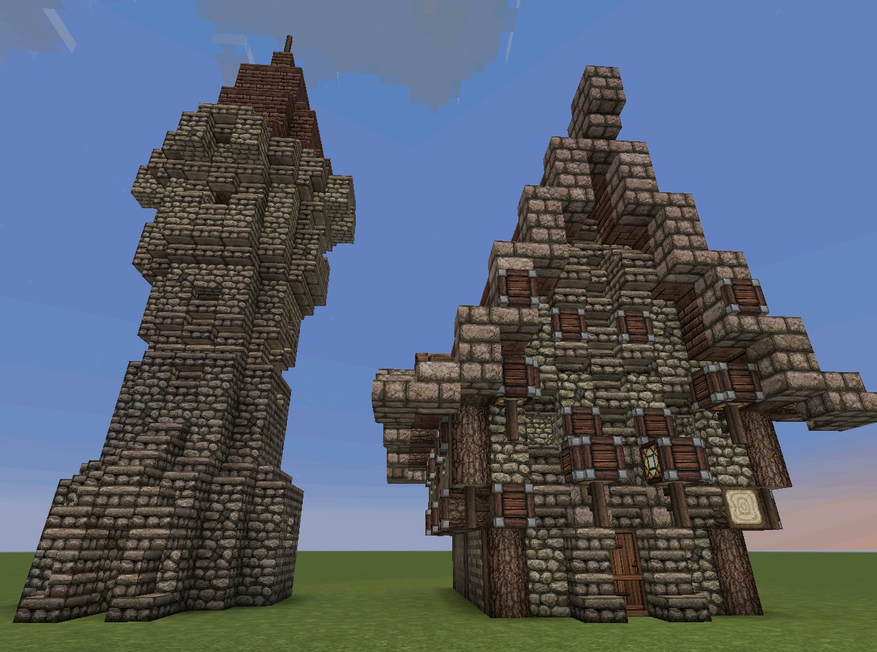 Medieval Building Style Minecraft Map