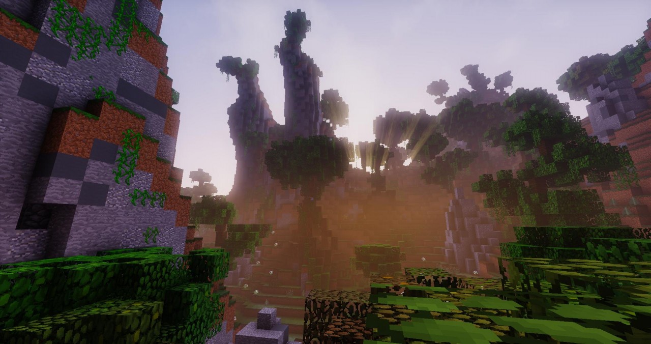 Chinese Mountains Minecraft Map