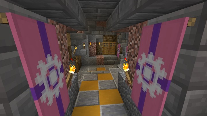 Magus Purpura Purple Magical Kingdom Minecraft Map