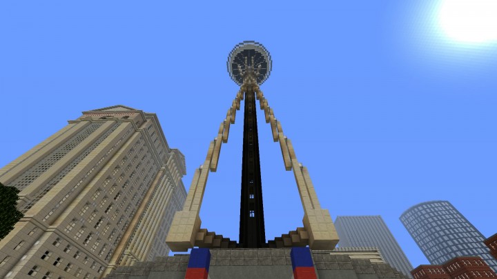 Space Needle | Capital City PS4 Minecraft Map