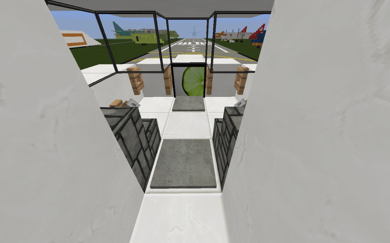 Private Jet Red Airways Minecraft Map