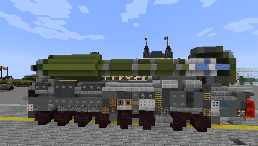 Russian RS-24 Yars Thermonuclear weapon ICBM РС-24 Ярс Minecraft Map