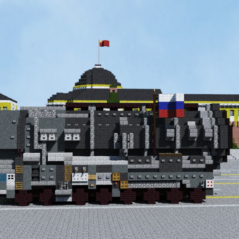 Russian RS-24 Yars Thermonuclear weapon ICBM РС-24 Ярс Minecraft Map