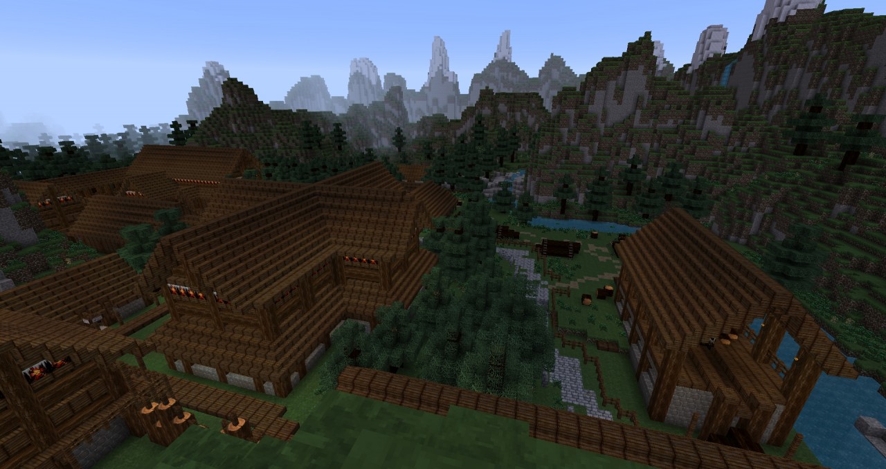 The Barrow. A Skyrim themed adventure map. Minecraft Map