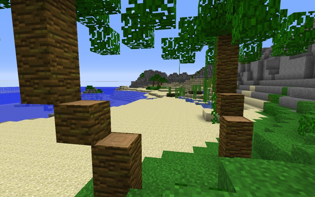 Beach / Bay Minecraft Map