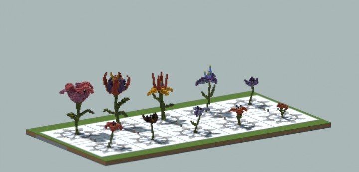 'Fantasy Flower Bundle' - Discovery Works Minecraft Map